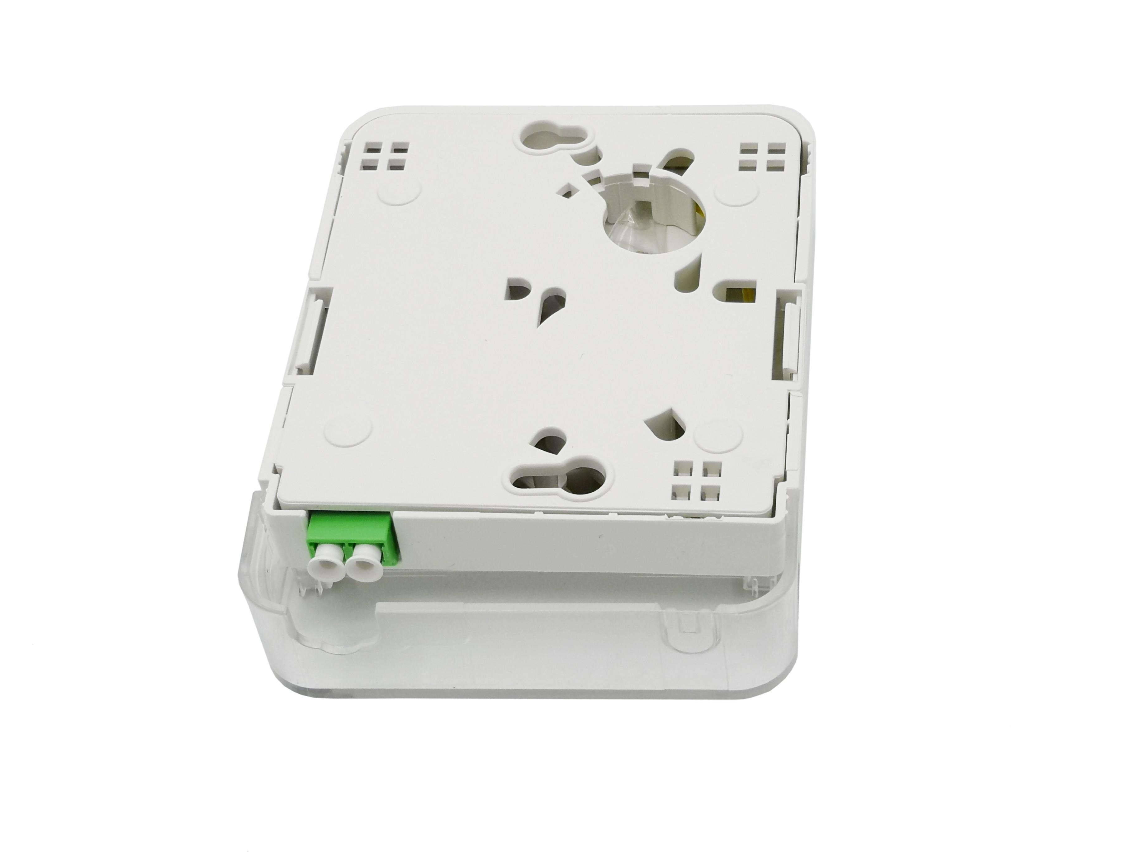 2 Port LC/APC Duplex FTTH Fiber Optic Terminal Box Wall Outlet IP54 ...