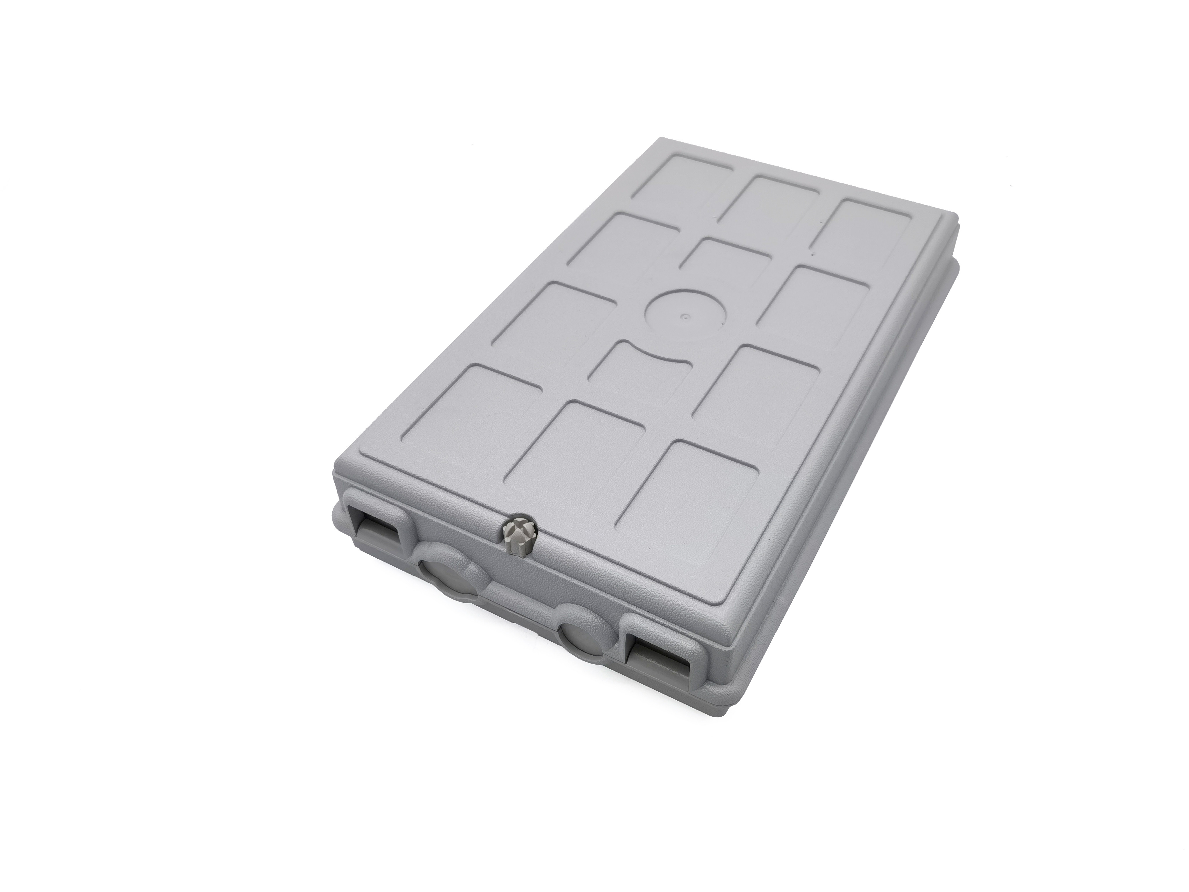 Indoor IP54 12 Ports Outlet Plastic Fiber Optic Termination Box Fusion ...