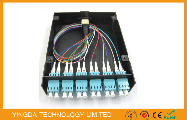 24 Fiber SC FC ST LC MPO MTP Cassette Modules For Patch Panel Distribution
