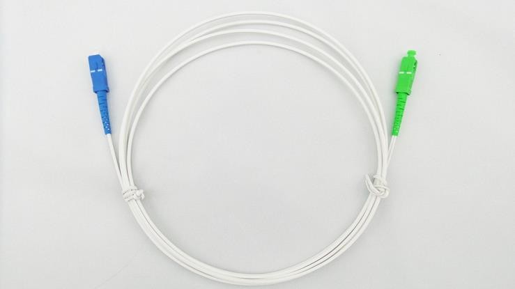 FTTH Patch Cord ( Drop Cable) SC / APC - SC / APC simplex SM LSZH 1M Jumper Indoor