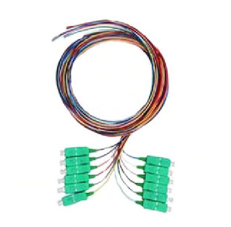 FTTX + LAN Fiber Optic Pigtail 5M 0.9mm PVC LSZH High Performance
