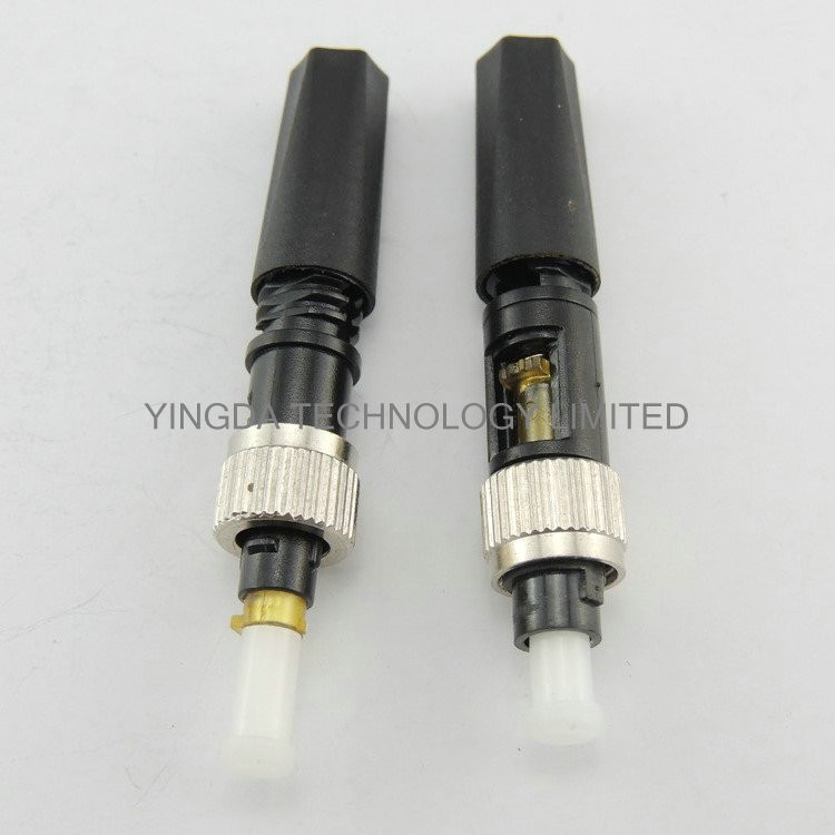 Single Mode Assembly Connector , FC Fiber optic connector Field ...