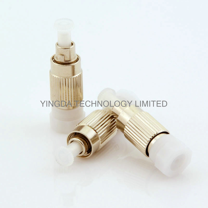 FC PC Plug In Type Single - mode Fiber Optic Attenuator 3dB , 5dB , 10dB , 15dB