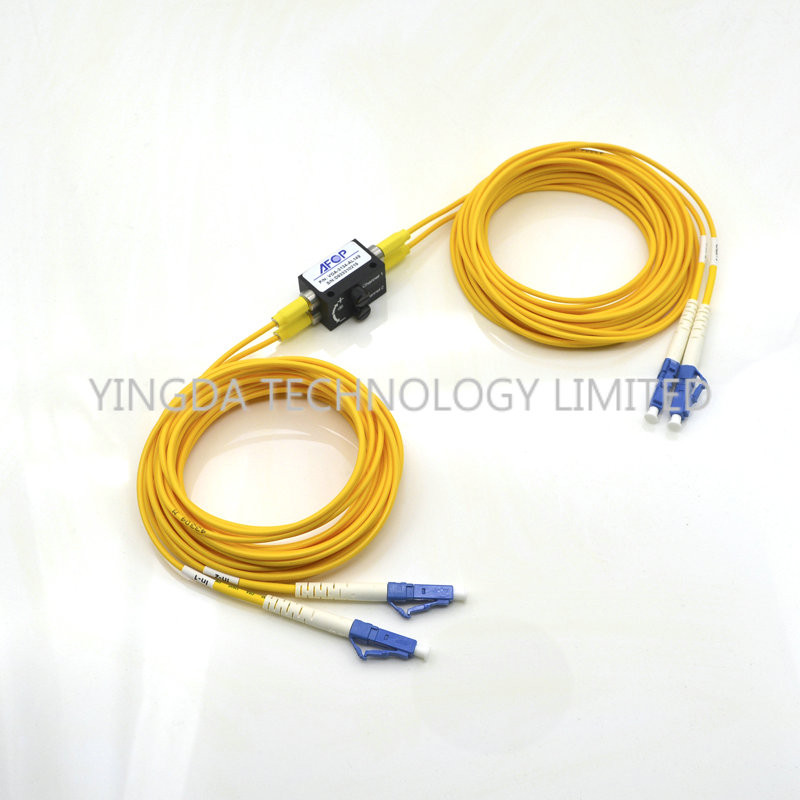 LC Duplex Mini Module Variable Optical Attenuator Mechanical VOA Collimator Type