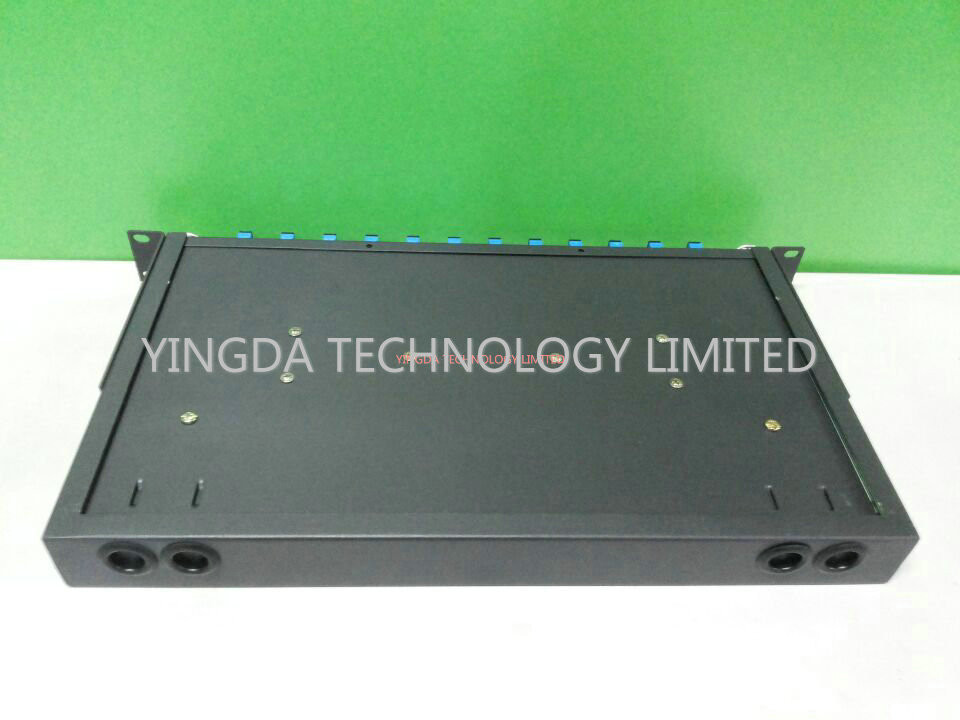 IP58 1U 19” Sliding Out wall mount Fiber Optic Patch Panel Indoor ...