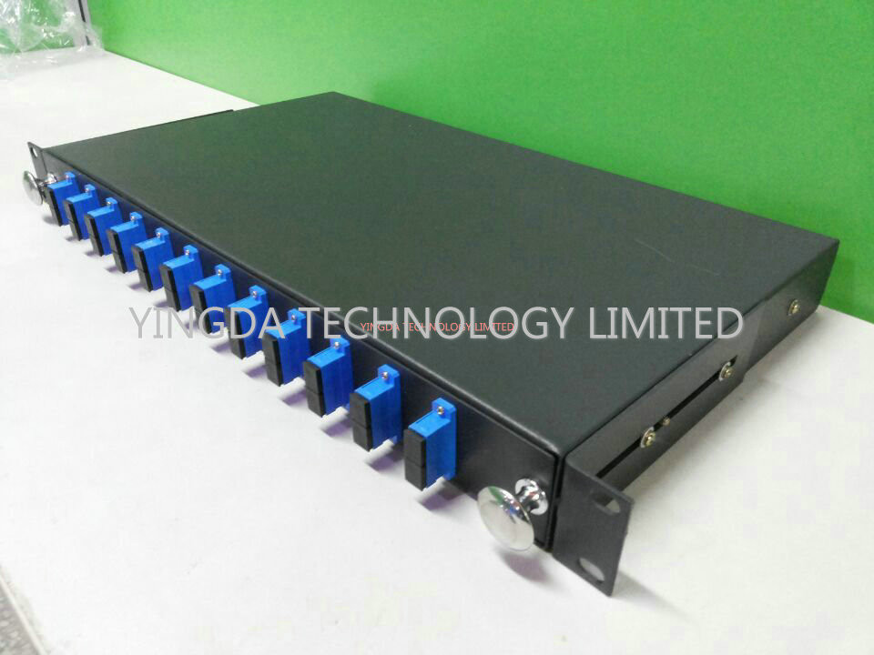 IP58 1U 19” Sliding Out wall mount Fiber Optic Patch Panel Indoor ...