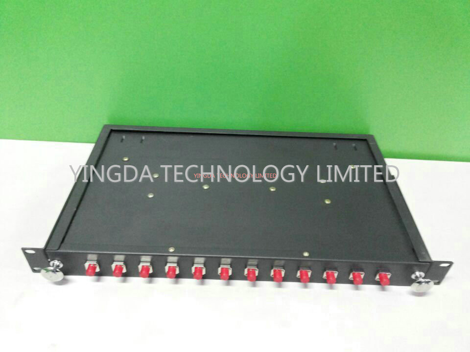 12 Port FC Fiber optic Patch Panel rack mount , 12 Fibers FC SM SX ODF ...