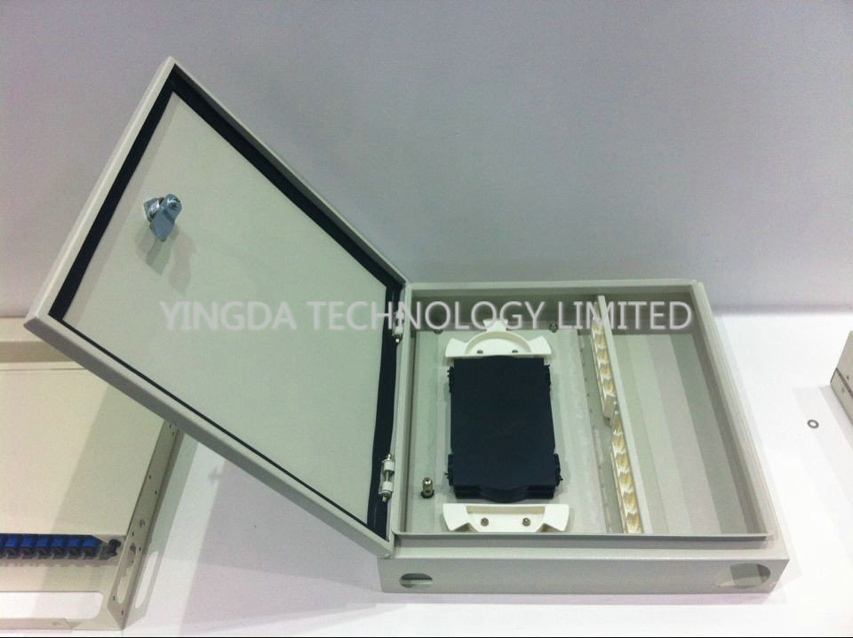 48 Core 72 Port Fiber Optic Termination Box, 48 Port Wall Mount ...