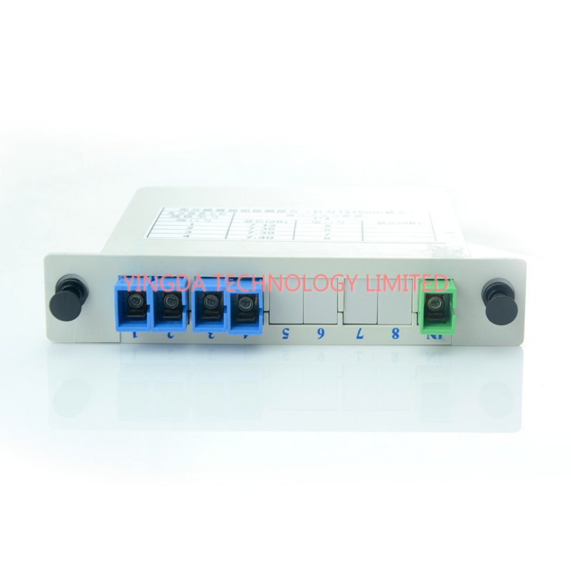 Fiber Optic PLC EPON Splitter 1x4 In LGX Box , G657A1, G652D Corning ...