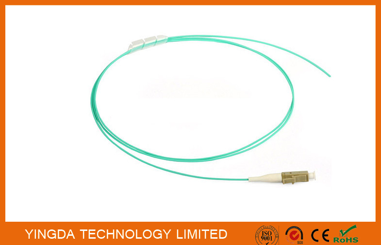 Fiber Optic Pigtail LC OM3 10Gig. Aqua 0.9mm Simplex LSZH 1.5 M 50/125 ...
