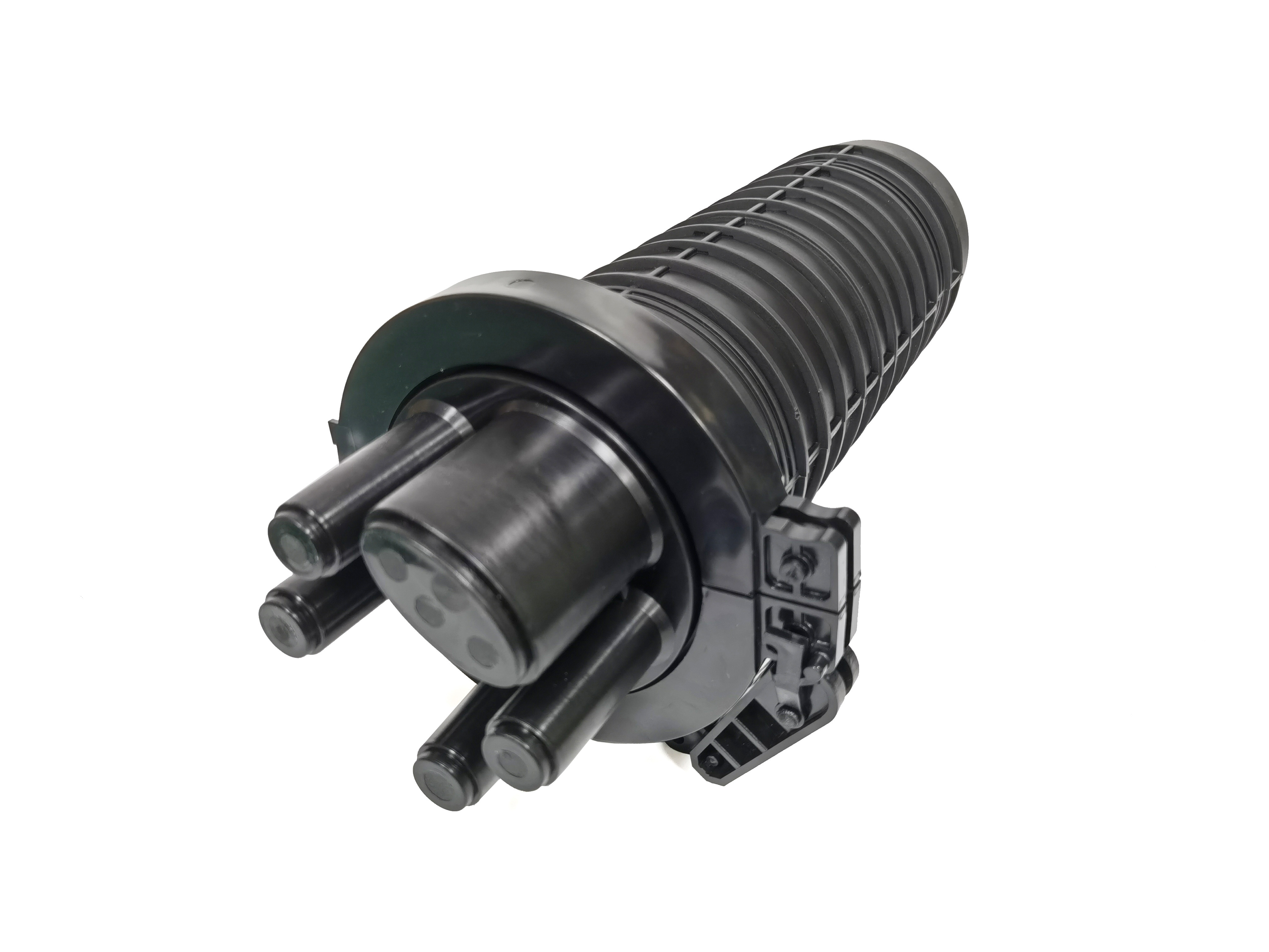 PP 96 Fibers Waterproof Pole Mount Fiber Optic Cable Splice Closure 1 ...