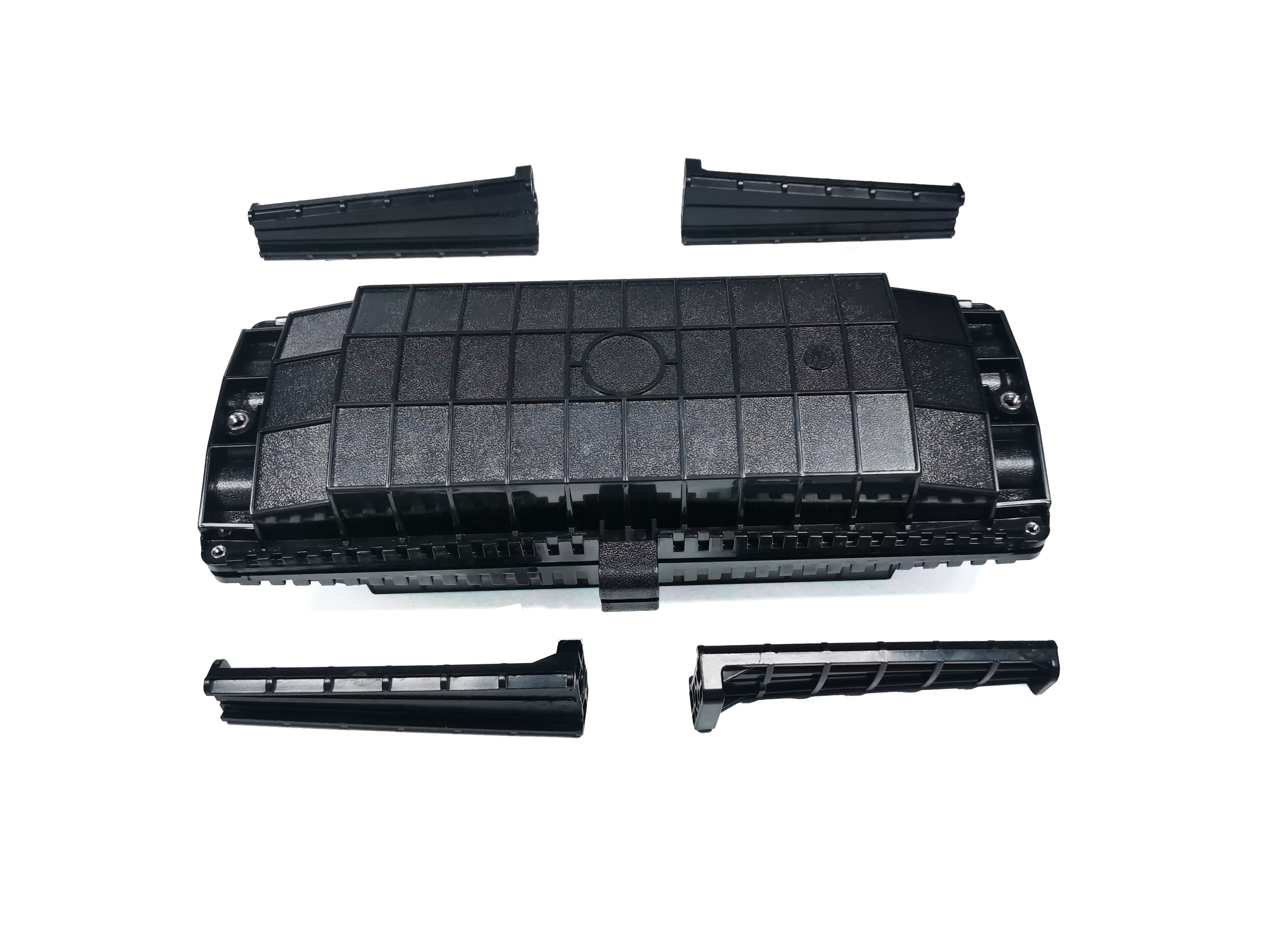 Underground Manhole Buried Inline Fiber Optic Joint Closure 144 Cores 3 ...