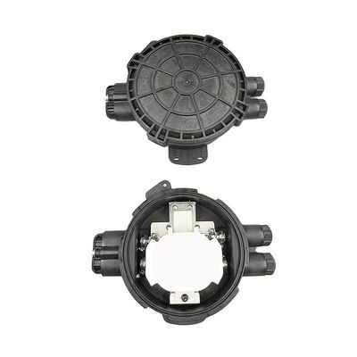 IP68 Optical Fiber Joint Enclosure Horizontal Inline 2In2out 36 Cores ...