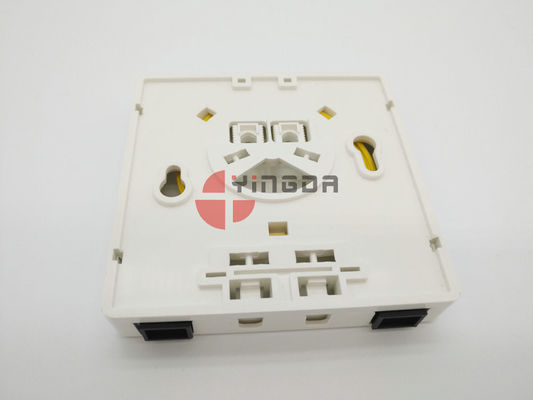 2 Port Fiber Optic Termination Box With SC/APC Pigtails & Adapters Anti ...