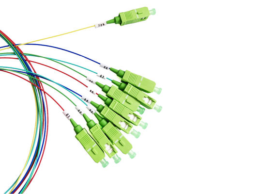 Steel Tube NAP Fiber Optical Splitter G657A1 1x9 FTTR PLC Splitter SC ...